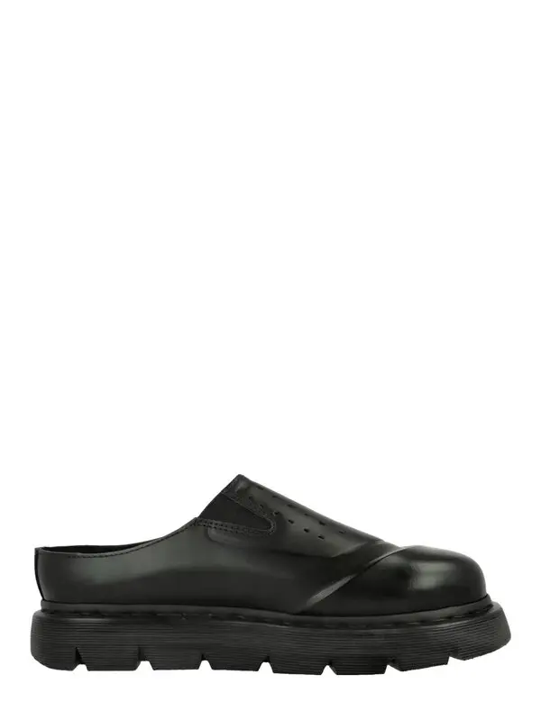 Dr. Martens Vent Xx02 Leather Slippers - Black
