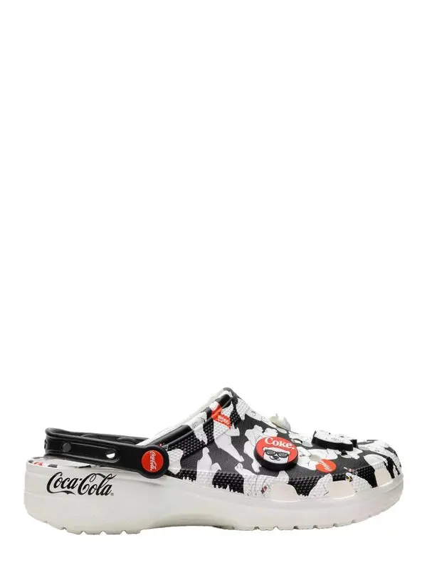 CROCS X Coca Cola Classic Clog Slippers - White
