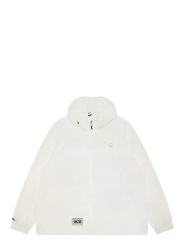 AAPE BY *A BATHING APE® Lightweight Hooded Jacket - White