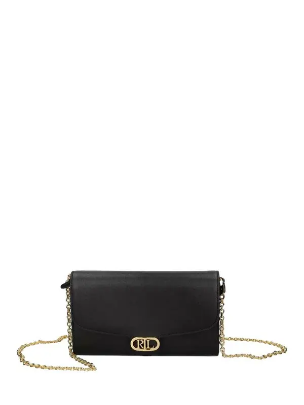 Ralph Lauren Leather Crossbody - Black