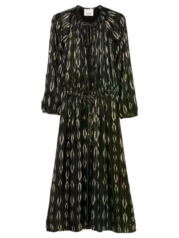 Isabel Marant Sana Midi Dress - Black