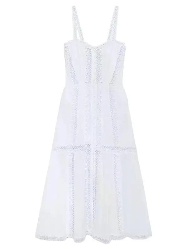 Charo Ruiz Ibiza Dafelle Midi Dress - White