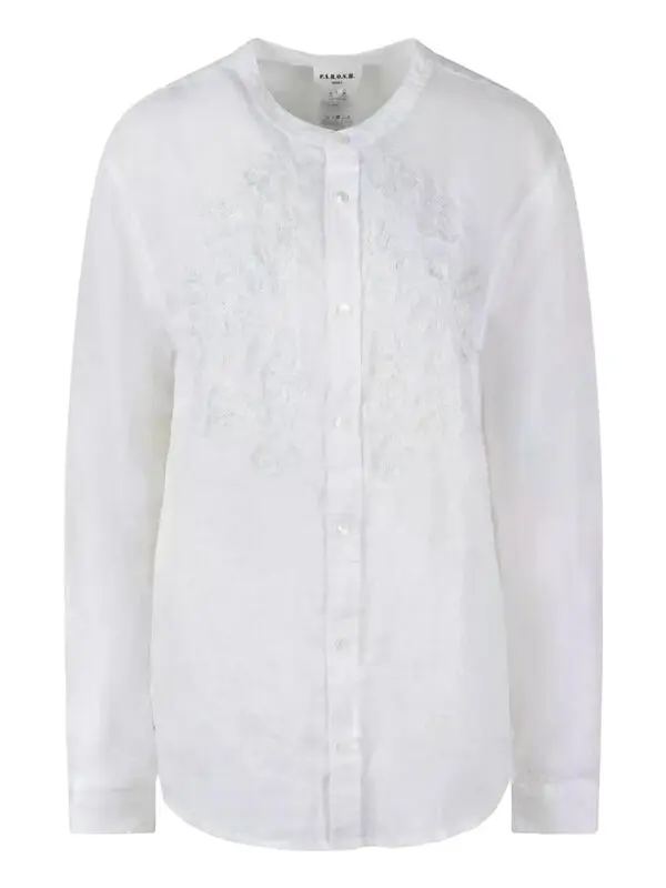 P.a.r.o.s.h Linen Shirt - White