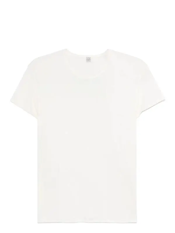 TOTEME Silk T-shirt - White