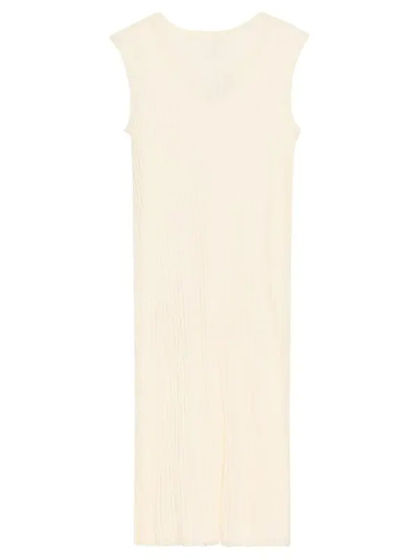 Loulou De Saison Ada Sleeveless Rib Knit Maxi Dress - Ivory