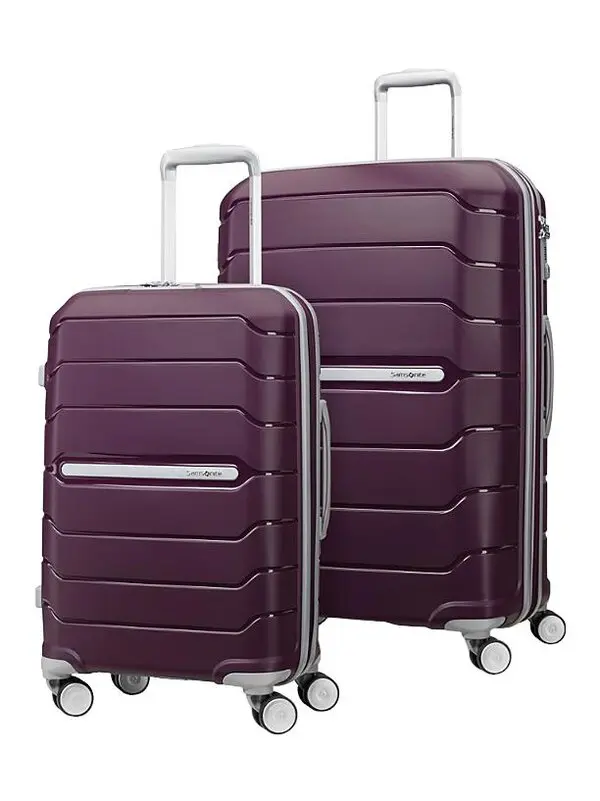 SAMSONITE Freeform 2-piece Luggage Set - Amethyst Purple
