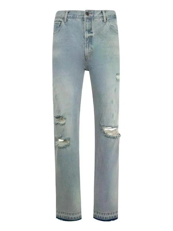 MIDNIGHT RODEO Distressed-effect Jeans - Blue