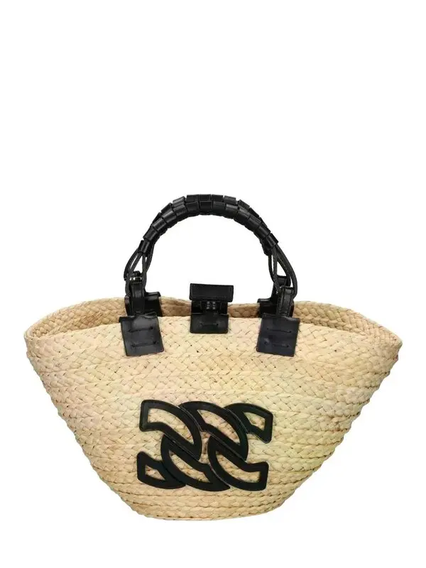 Casadei Woven Tote - Neutrals