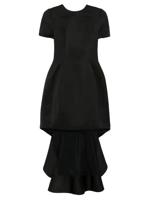 Givenchy Satin Asymmetric Dress - Black