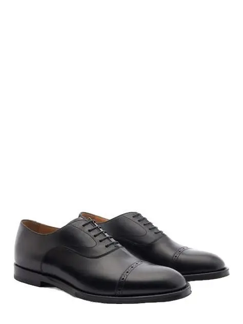 SCAROSSO Beaumont Oxford - Black Calf