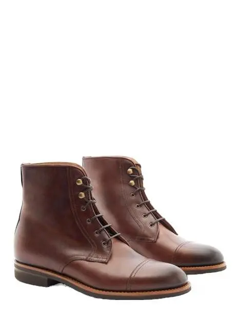 SCAROSSO Paolo Boots - Dark Brown - Calf