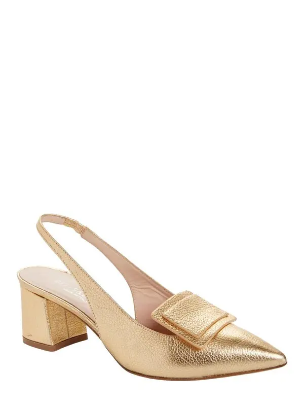 BELLS & BECKS Luna Slingback Pump - Gold