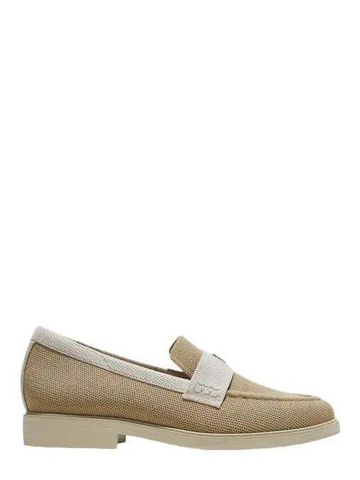 Vivaia Classic Penny Loafers - Nude Ivory