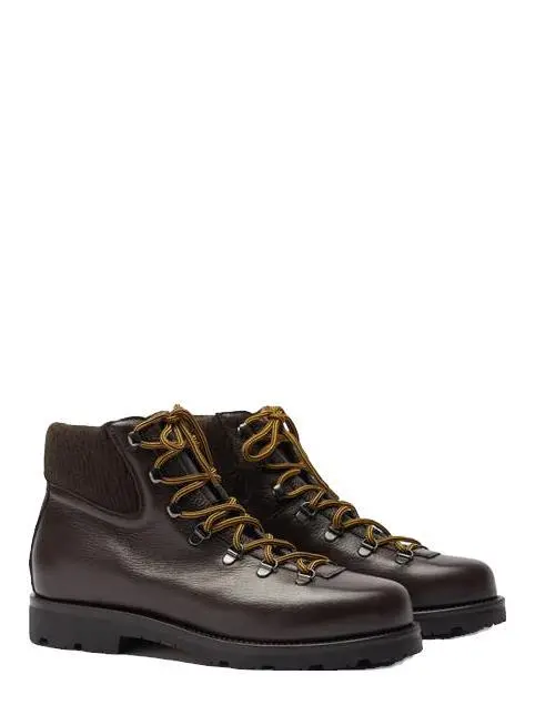 SCAROSSO Edmund Boots - Dark Brown - Calf