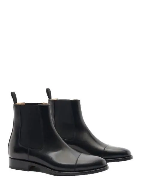 SCAROSSO Michelangelo Chelsea Boots - Black Calf