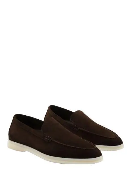 SCAROSSO Ludovica Loafers - Brown - Suede