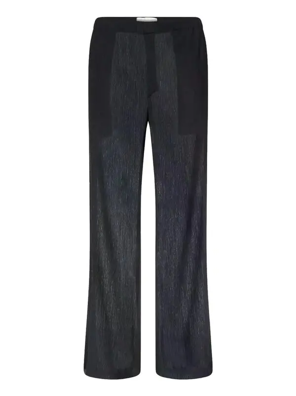LUDOVIC DE SAINT SERNIN Elasticated-waist Trousers - Black