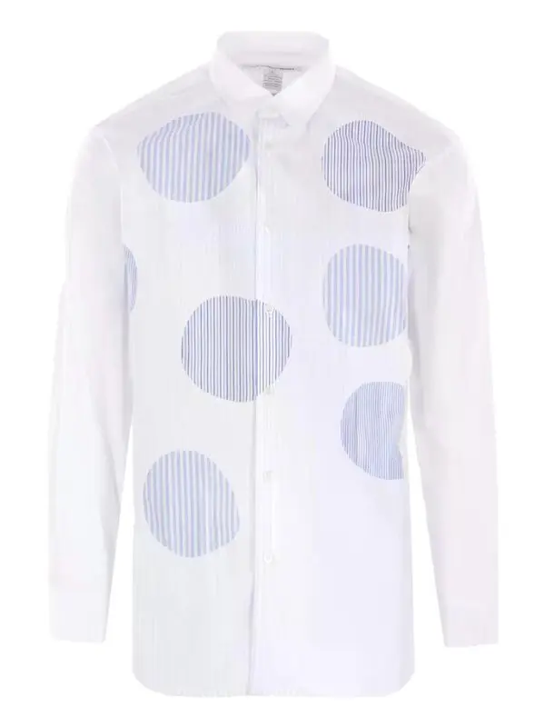 Comme Des Garçons Cotton Shirt - White