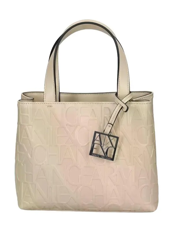 Armani Exchange Monogram-pattern Tote Bag - Neutrals