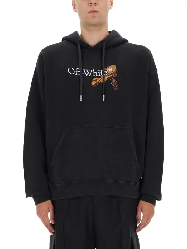 Off-White Logo Sweatshirt - Black