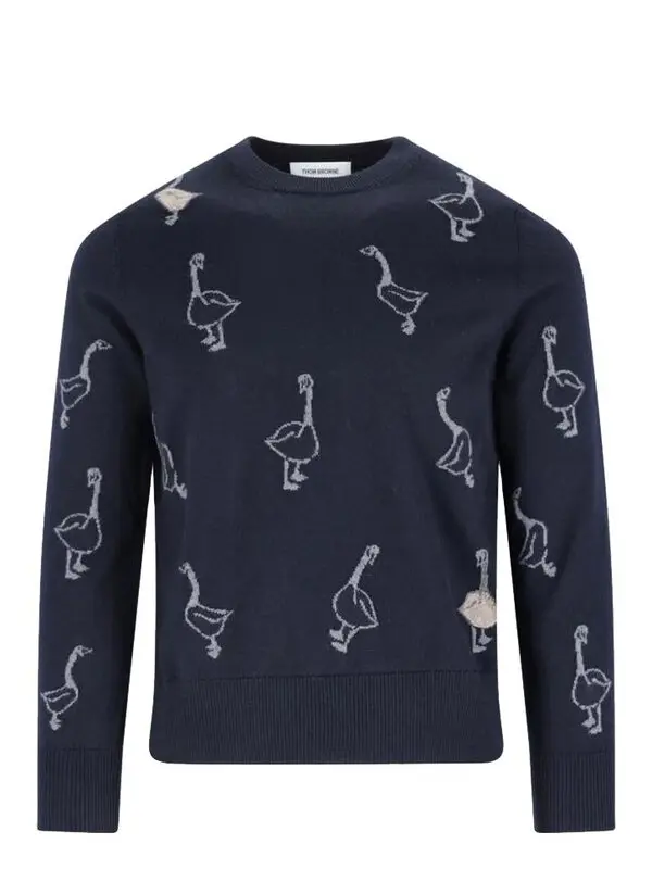 Thom Browne Sweater - Blue
