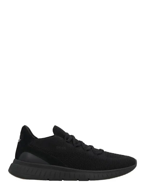 BOSS Slon Fabric Low-top Sneakers - Black