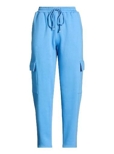 CONNOR & BLAKE Military Cotton Cargo Pants - Light Blue