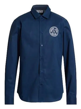 Versace Shirt Size Cotton - Navy