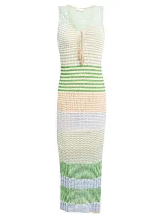 Liu Jo Midi Bodycon Knit Dress - Ivory