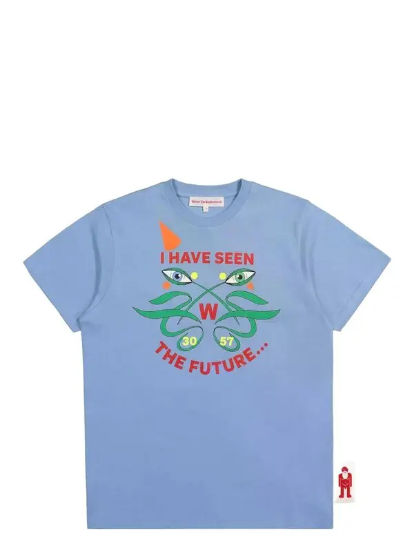 WALTER VAN BEIRENDONCK I Have Seen The Future T-shirt - Blue
