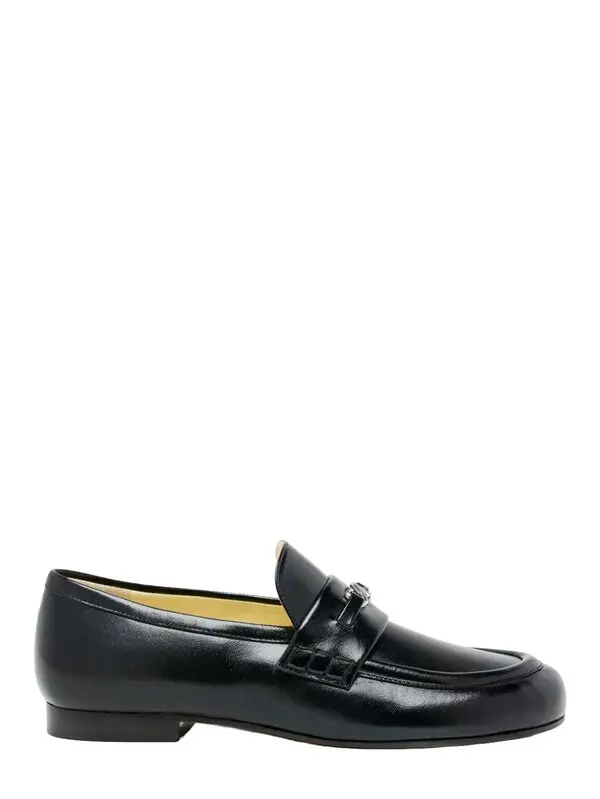 Proenza Schouler Mini Monogram Loafers - Black