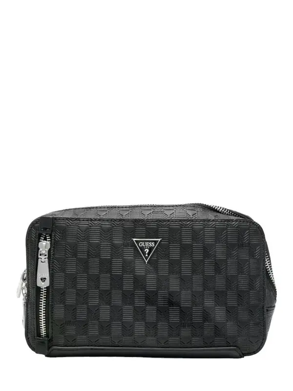 Guess Logo-plaque Belt Bag - Black