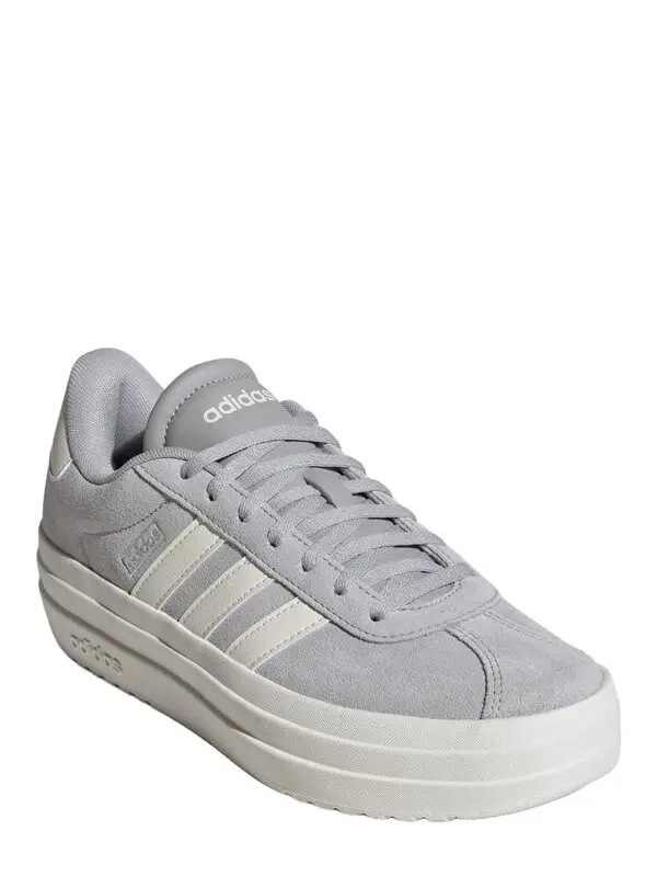 Adidas Vl Court Bold Shoes - Grey Two / Off White / Core White