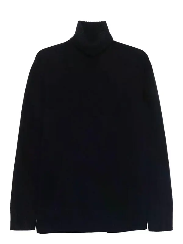 TOTEME Cashmere Roll Neck Sweater - Blue