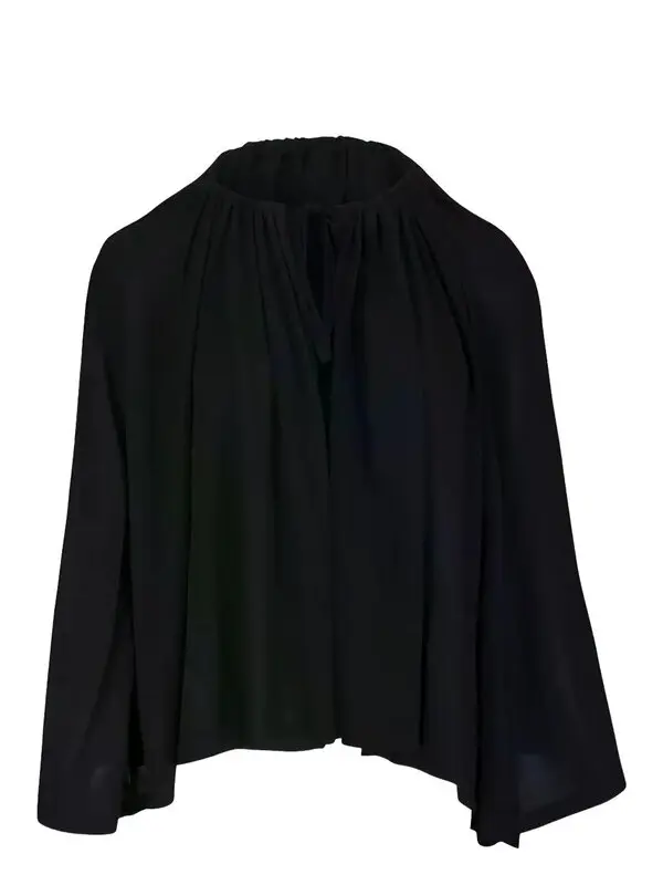 TOTEME Drawstring-fastening Cape - Black