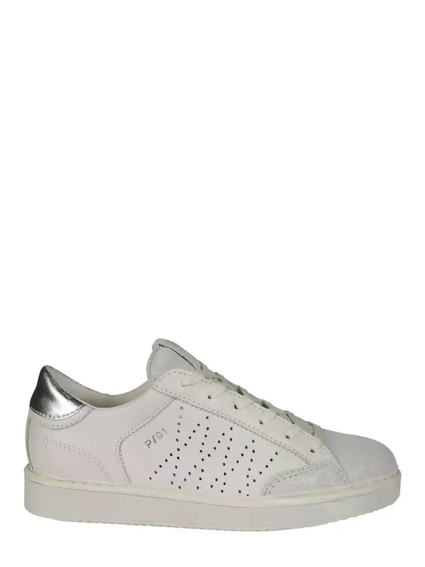 PANCHIC Leather Sneakers - White