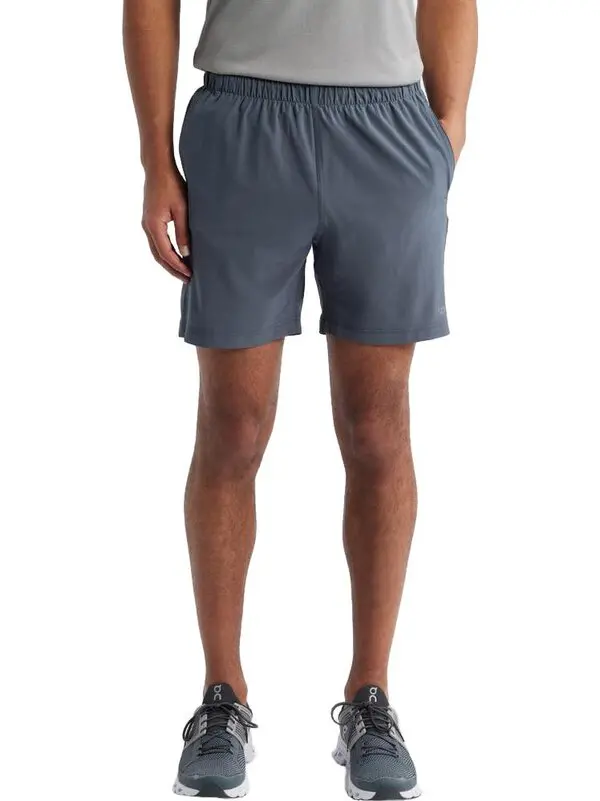 FREE FLY Breeze Athletic Shorts - Storm Cloud
