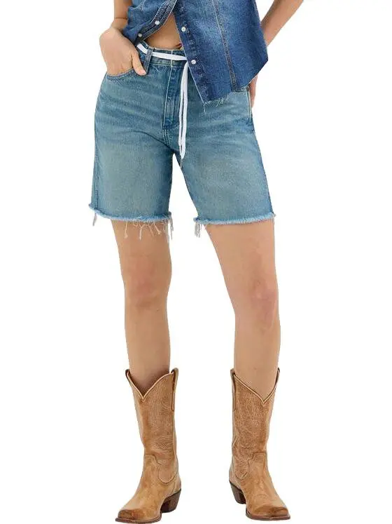 Wrangler Cowboy Cutoff Denim Shorts - Leaving Town