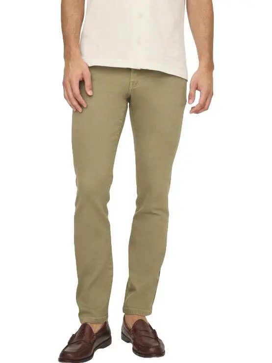 Warp + Weft Ams Slim-fit Jeans - Light Moss