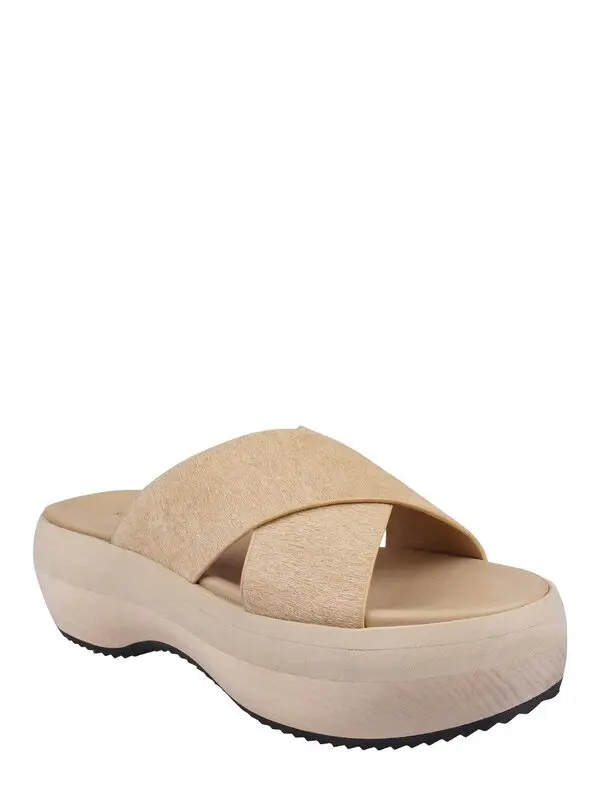 ARTISAN CRAFTED BY ZIGI Zigi Artisan Maia Platform Sandal - Natural Tan