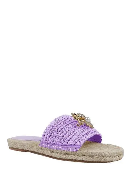 ARTISAN CRAFTED BY ZIGI Lariana Slide Sandal - Lilac Flower