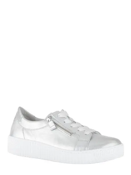 Gabor 63.334 Platform Sneaker - Silver