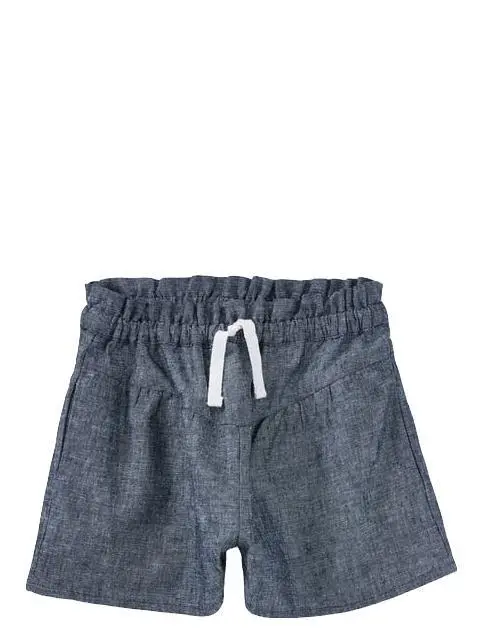 TEA COLLECTION Chambray Flutter Shorts - Indigo