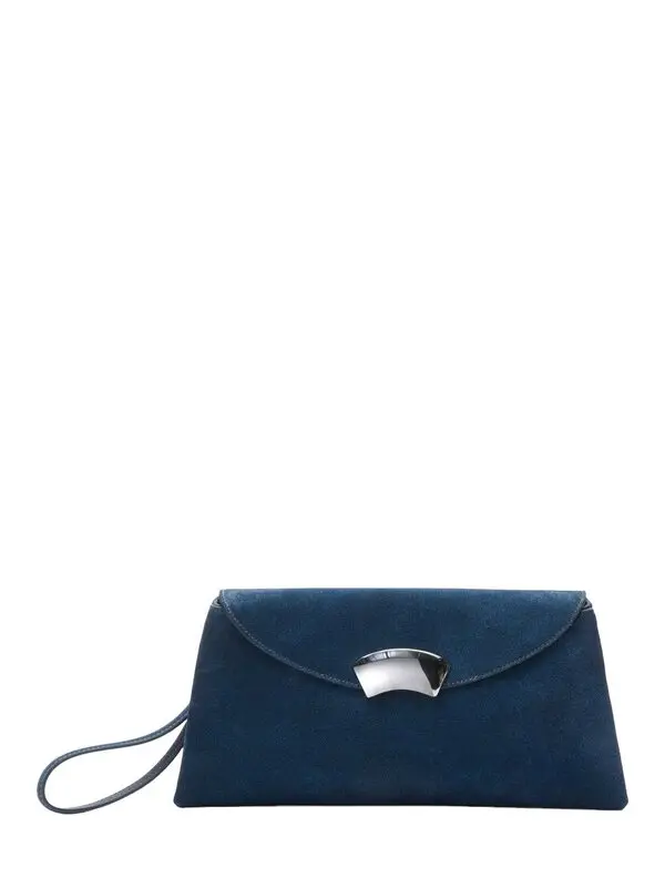 3.1 Phillip Lim Id Soft Dual Clutch - Dark Indigo