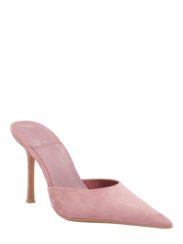 Jeffrey Campbell Robyn Pointed Toe Mule - Dusty Lavender Suede