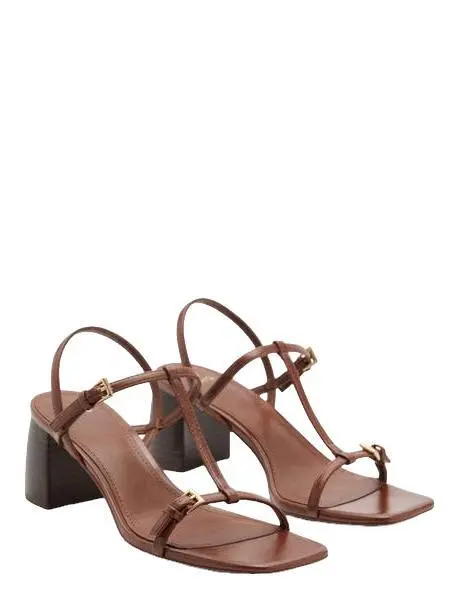 Mango Slingback Sandal - Brown