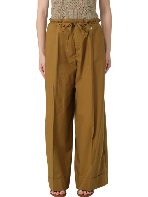 Liu Jo Wide Leg Trousers - Rust