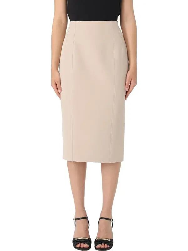 Liu Jo Straight Skirt - Beige
