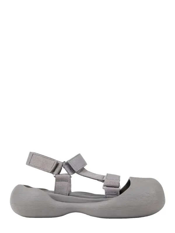 Camper Flat Sandal - Grey