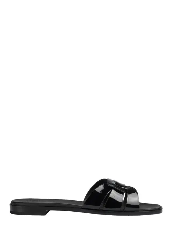 DOUCAL'S Flat Sandal - Black